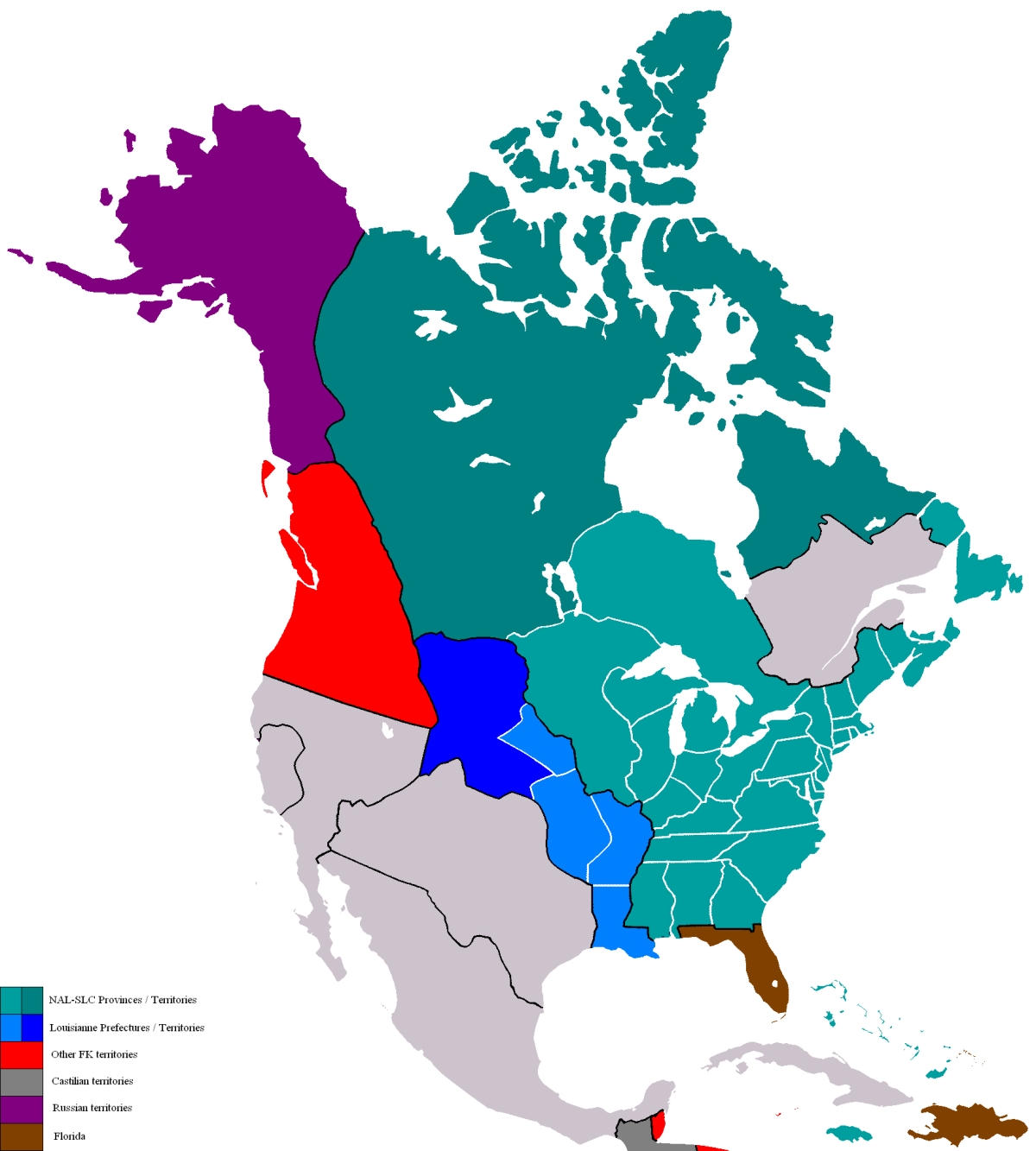 North America Map (1904) - IBWiki